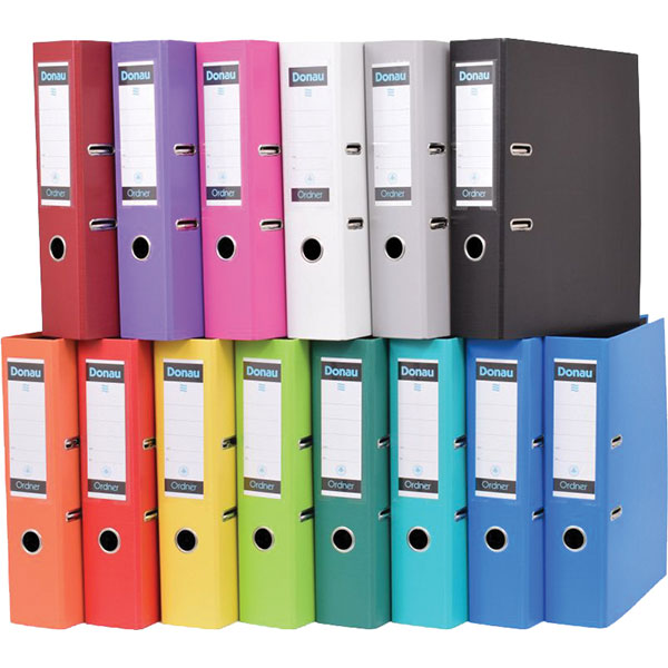 DONAU A4 LEVER ARCH FILE 75mm PP - Trefoil DONAU A4 LEVER ARCH FILE 75mm PP - Trefoil